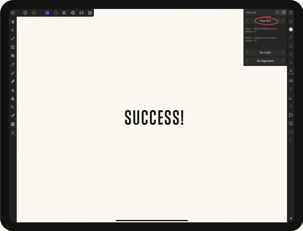 How To Install Macros In Affinity Photo For IPad via Direct Download 